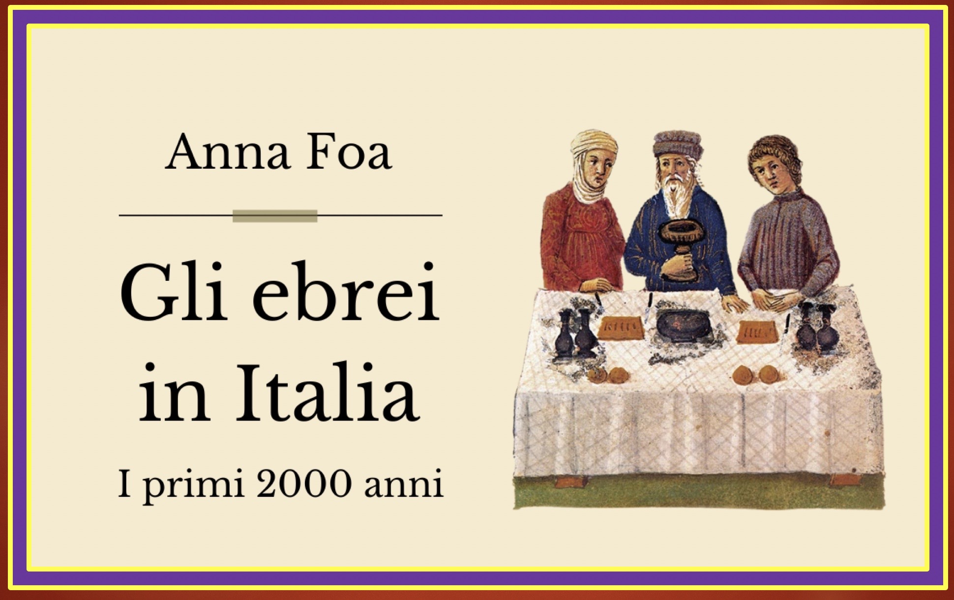 Review: The Jews in Italy – European Jewish History Project